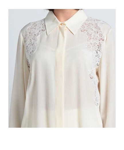 Chloé Lace Shirts Blouses
