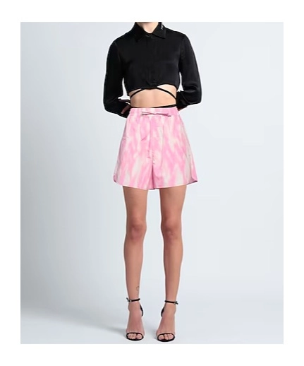 GANNI Elastic Waistband Shorts