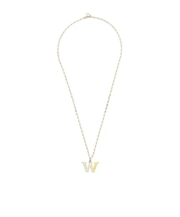 Chloé Pendant Necklace - Yellow