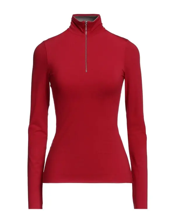Tory Burch Solid Color Long-sleeve Turtleneck T-shirt