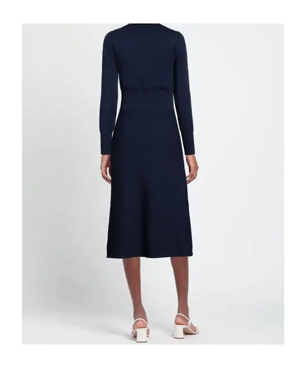Tory Burch Knitted Long Sleeve Dress