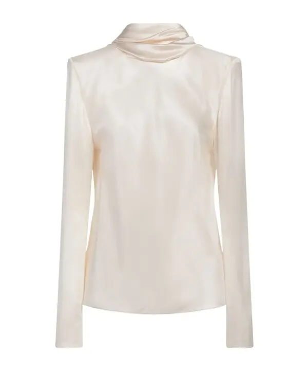 Saint Laurent Draped Design Cover-up
