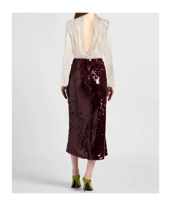 Saint Laurent Draped Design Cover-up
