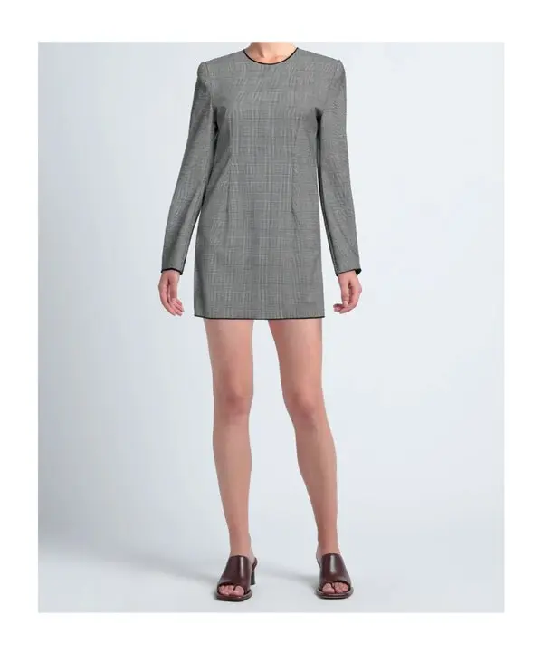 Sportmax Checked Flannel Dress