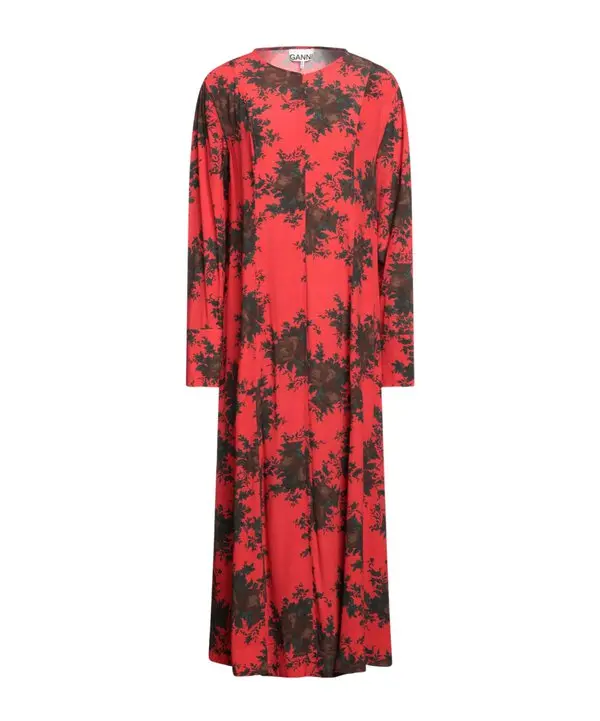 GANNI Floral Pattern Dress