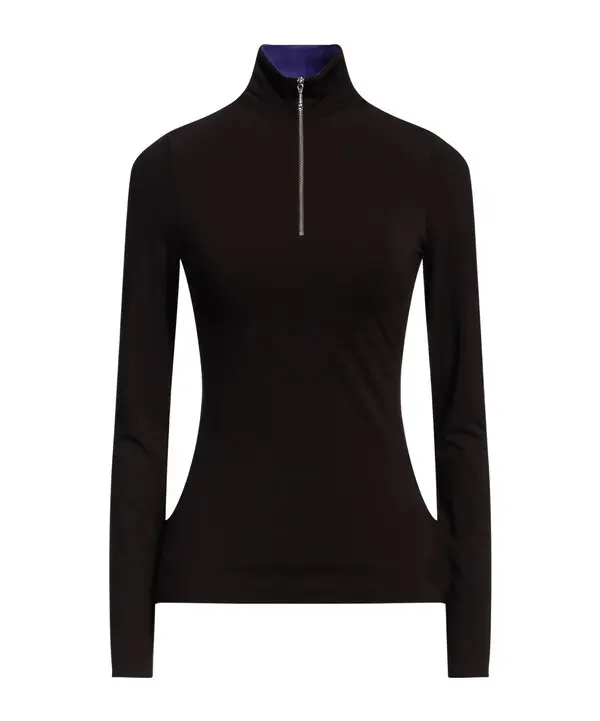Tory Burch Plain Colour T-shirt - Black