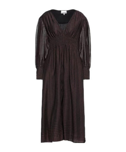 GANNI Midi Dresses