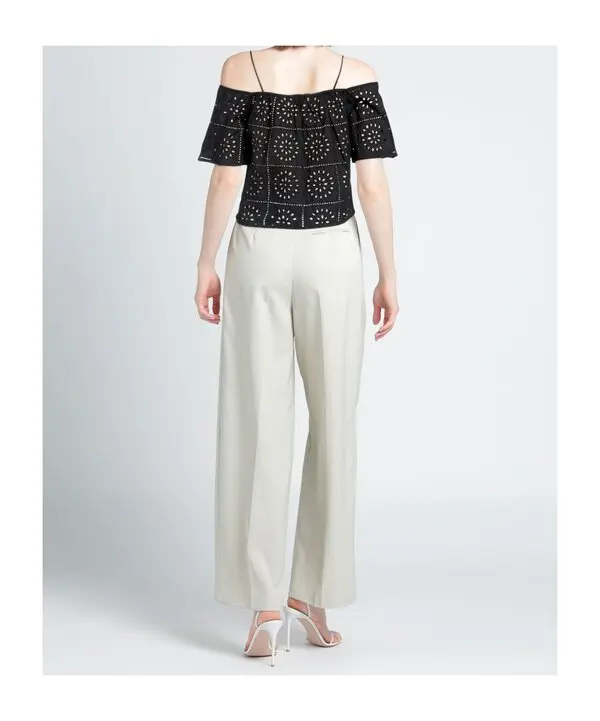 GANNI Off-the-shoulder Broderie Anglaise Top