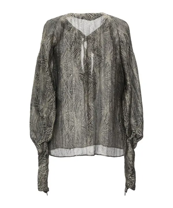 Saint Laurent Tie Front Blouse