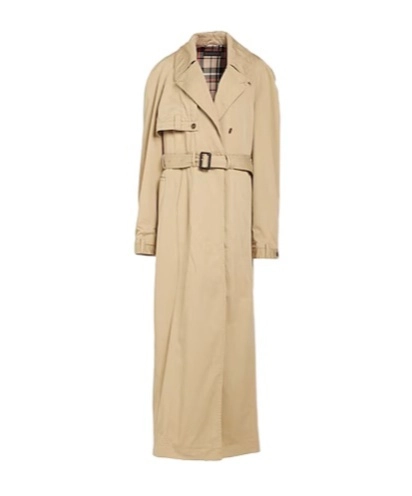 Balenciaga Trench Coats - Nude