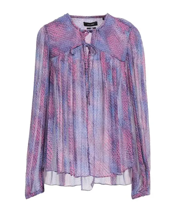 Isabel Marant Étoile Front Tie-up Top - Purple