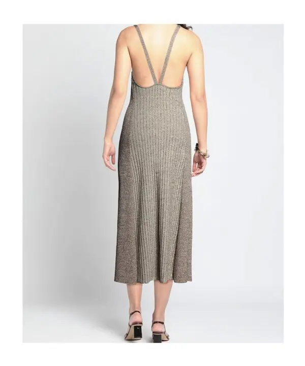 GANNI Spaghetti Strap Dress