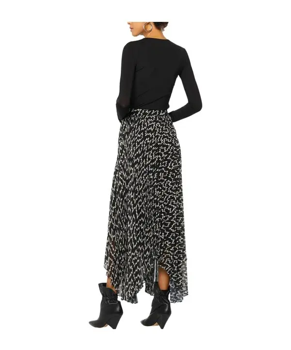 Isabel Marant Étoile Two-tone Midi Skirt