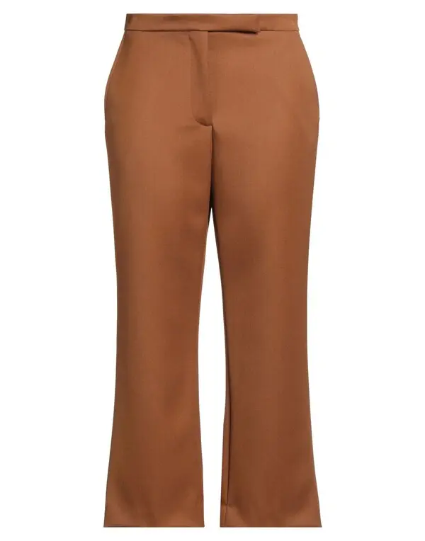 Tory Burch High-waisted Straight-leg Wool Trousers