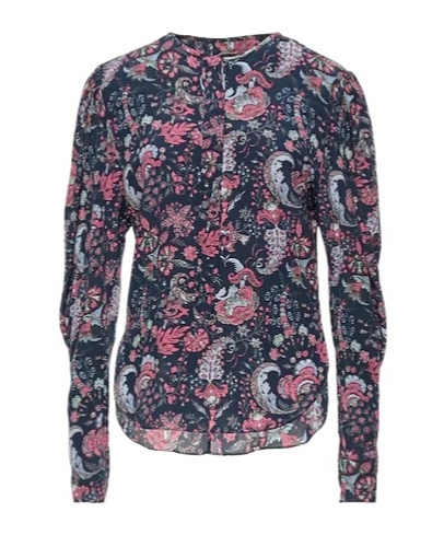 Isabel Marant Étoile Floral-print Crepe Top