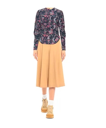 Isabel Marant Étoile Floral-print Crepe Top