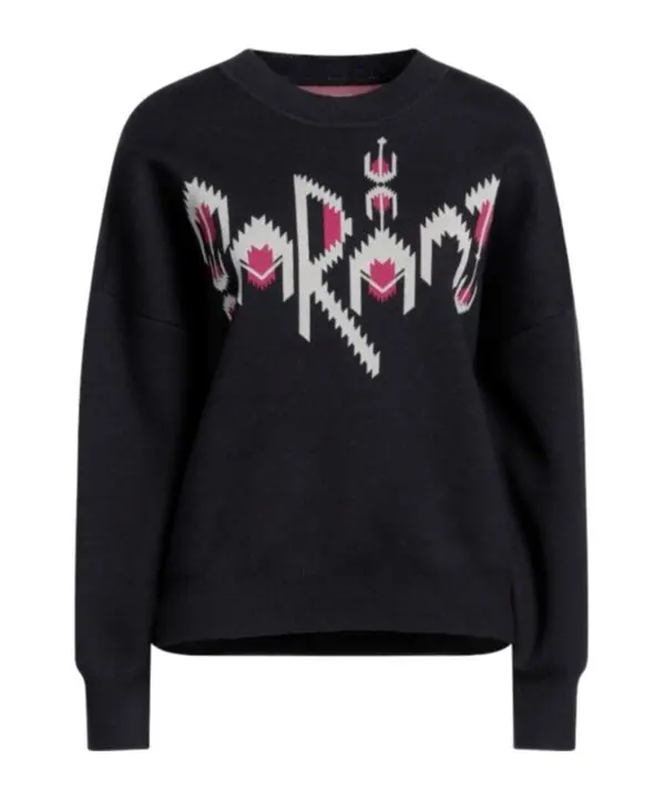 Isabel Marant Étoile Printed Solid Color Sweatshirt - Black