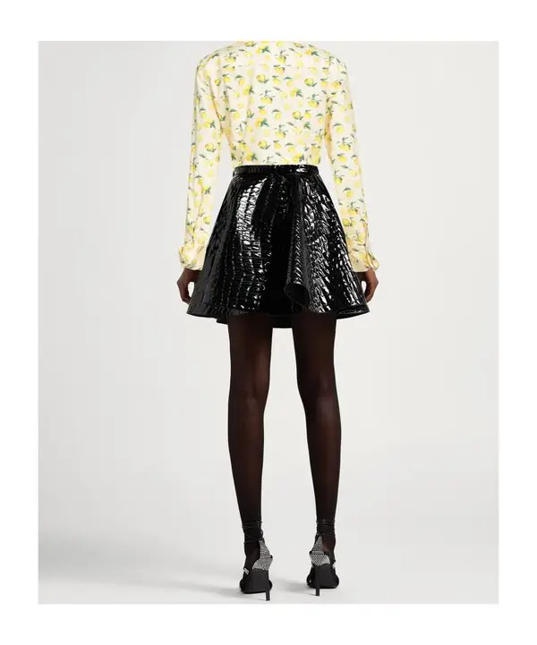 Sportmax Printed Long-sleeved Shirt
