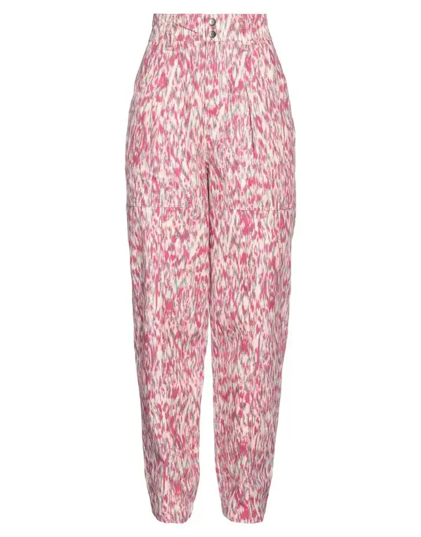 Isabel Marant Étoile Multi-color Tapered Pants - Pink