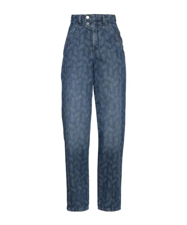 Isabel Marant Étoile Plain Colour Denim Trousers