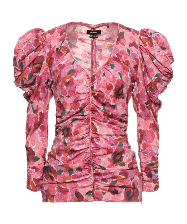 Isabel Marant Étoile Floral Print Top - Pink