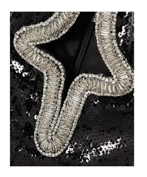 Rebecca Vallance Sequined Stretch-jersey Gown
