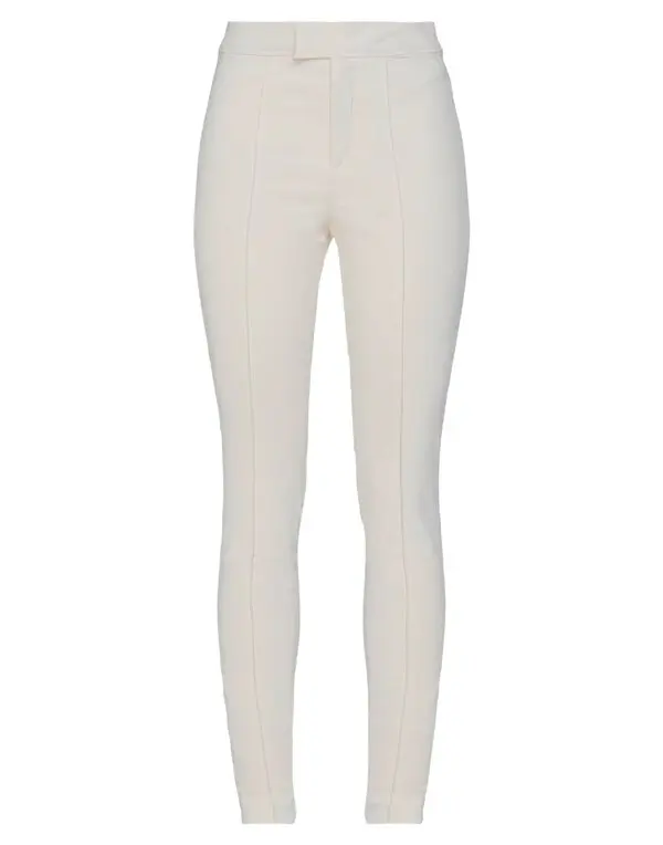 Isabel Marant Étoile High-waisted Slim-fit Two-tone Skinny Pants - White