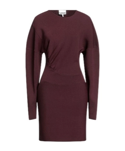 GANNI Sheath Dresses - Red