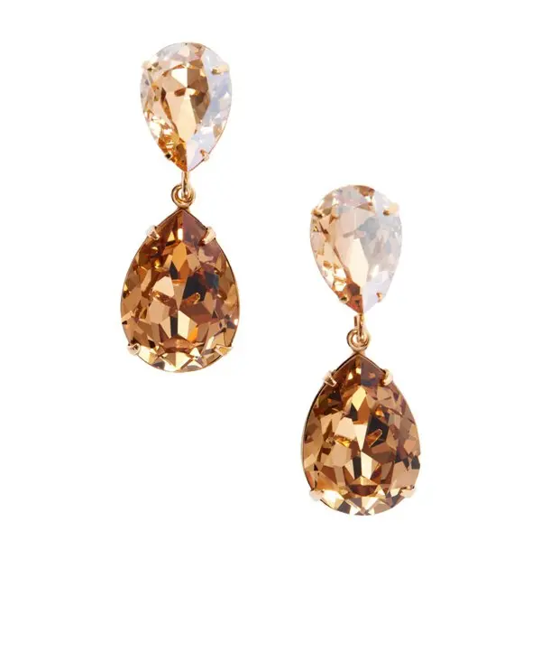 JENNIFER BEHR Gold-plated Drop Earrings - Multicolor
