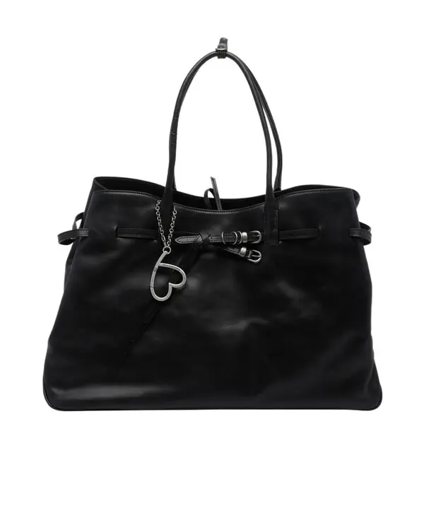 MARGESHERWOOD Grandma Charm Tote Bag - Black