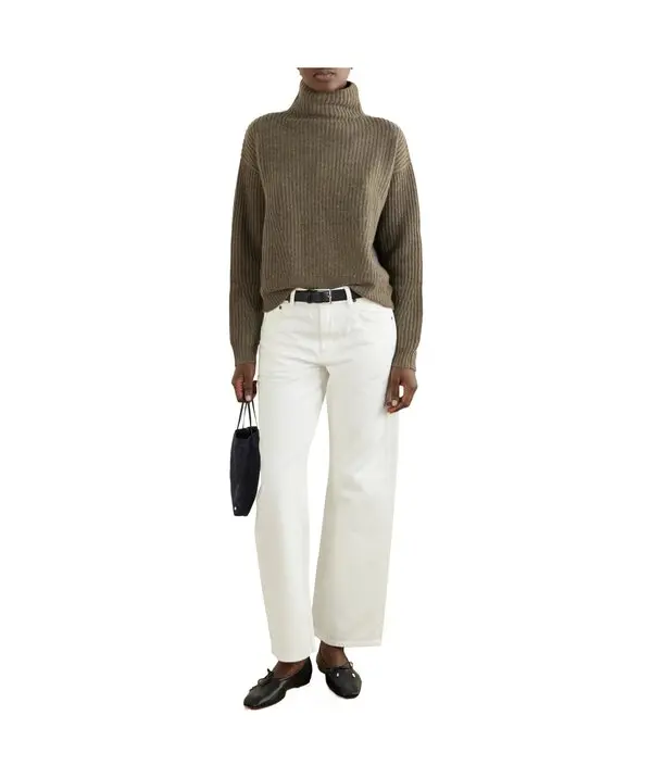 Le Kasha Oversized Turtleneck Knit Sweater
