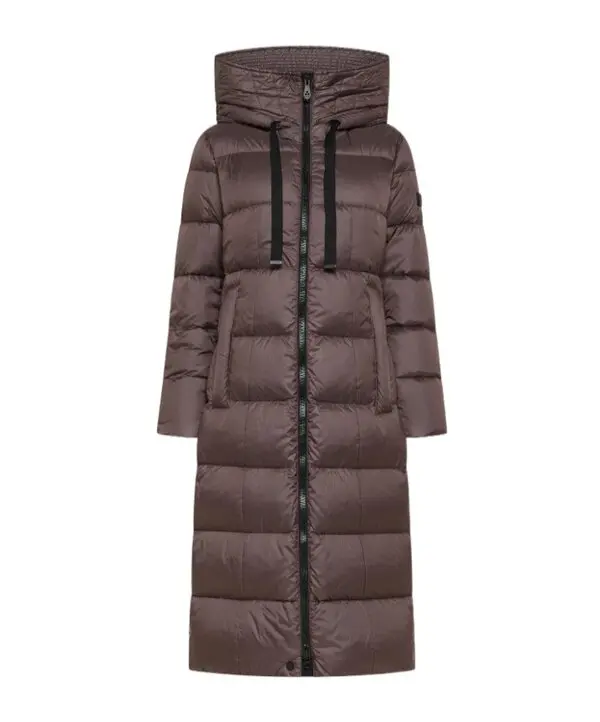 Peuterey Nunki Long Down Jacket - Chicory Coffee