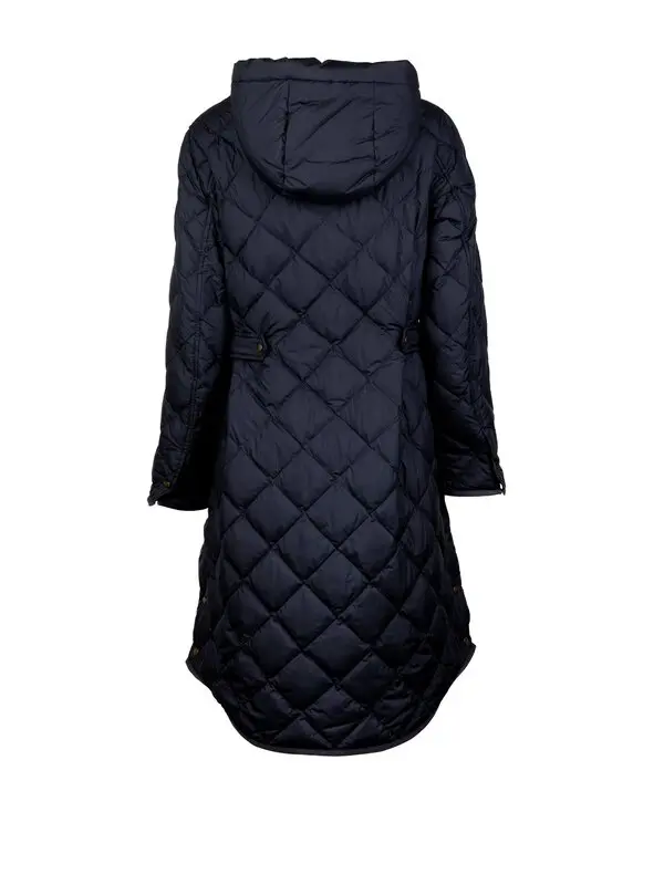 Woolrich Buttoned Hooded Coat