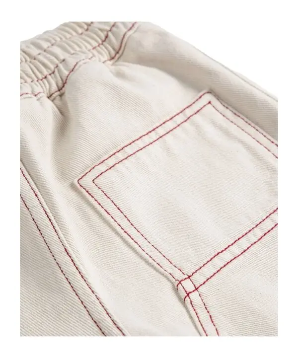 BOBO CHOSES Contrast Stitch Twill Pants