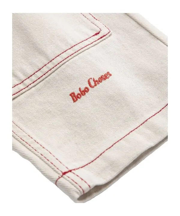 BOBO CHOSES Contrast Stitch Twill Pants