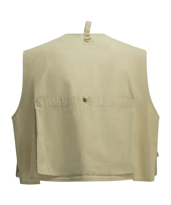 Kapital Fishing Vest' Sleeveless Jacket - Beige