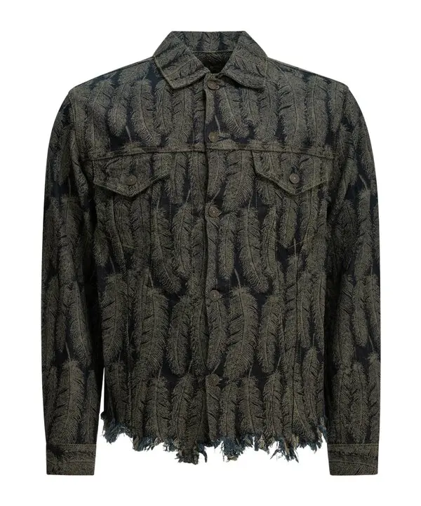 Kapital Magpie Denim Jacket - Dark Blue