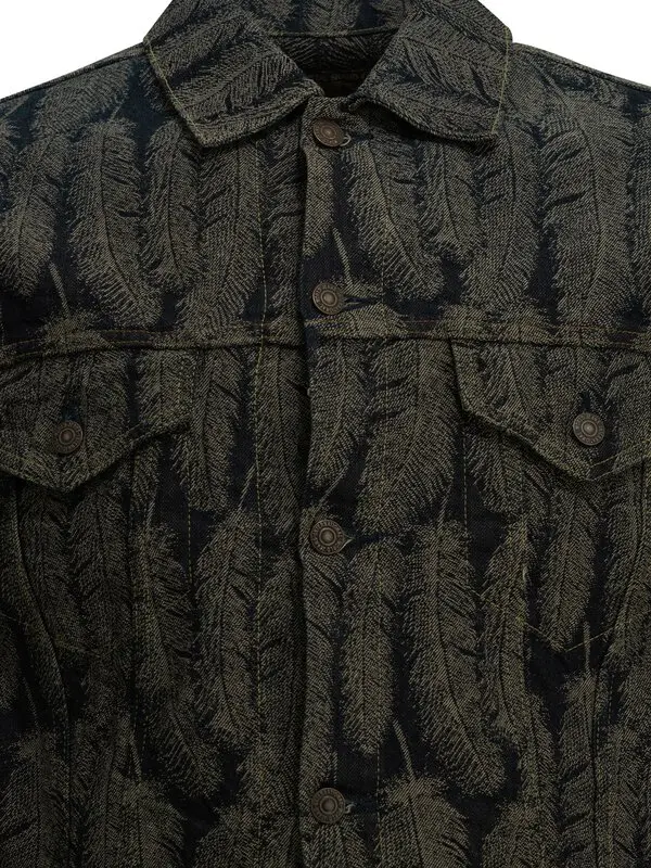 Kapital Magpie Denim Jacket - Dark Blue
