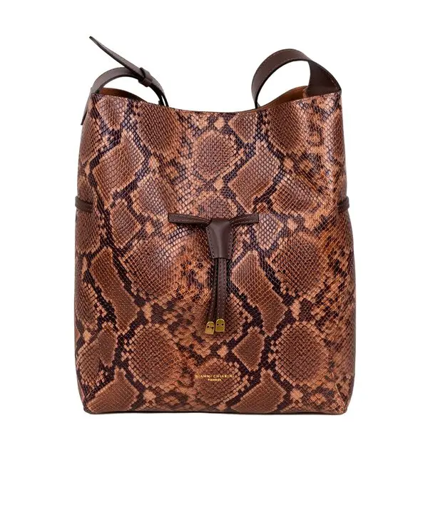 GIANNI CHIARINI Sienna Shoulder Bag - Brown