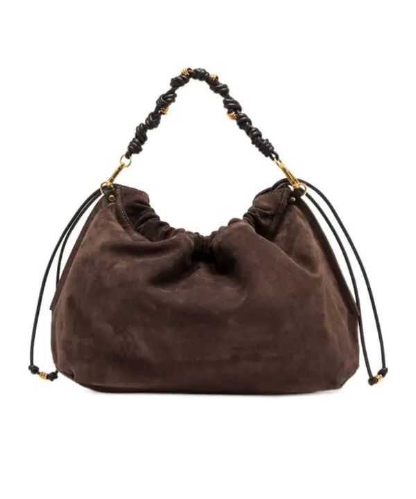 GIANNI CHIARINI Morgana Knotted Handle Shoulder Bag