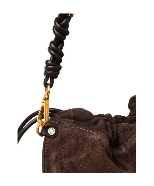 GIANNI CHIARINI Morgana Knotted Handle Shoulder Bag