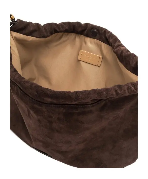 GIANNI CHIARINI Morgana Knotted Handle Shoulder Bag