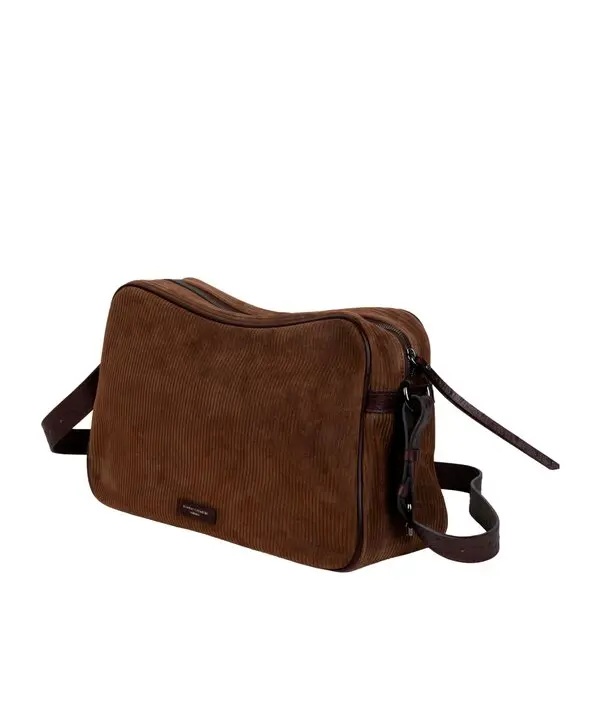GIANNI CHIARINI Cora Corduroy-effect Shoulder Bag