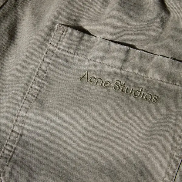 Acne Studios Splattereffect Drawstringwaist Wideleg Trousers
