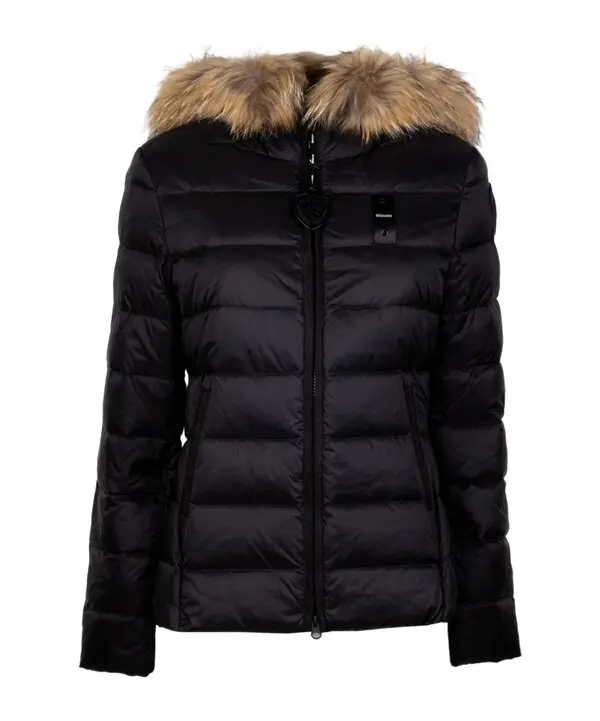 BLAUER. Long-sleeved Padded Jacket - Black