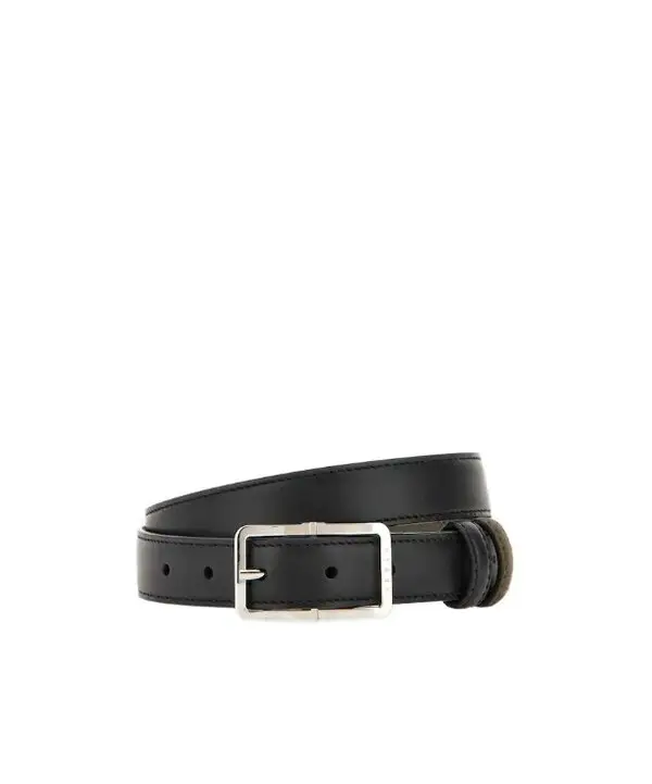 Hogan Buckle Belt - Black