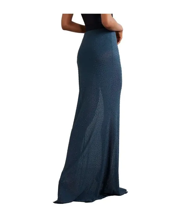Rebecca Vallance Stretch-tulle Maxi Skirt