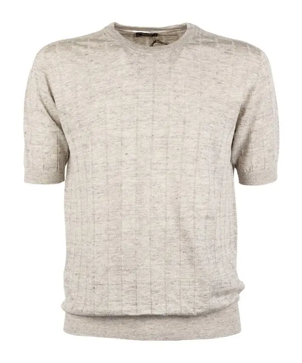 Peserico Ribbed-knit T-shirt