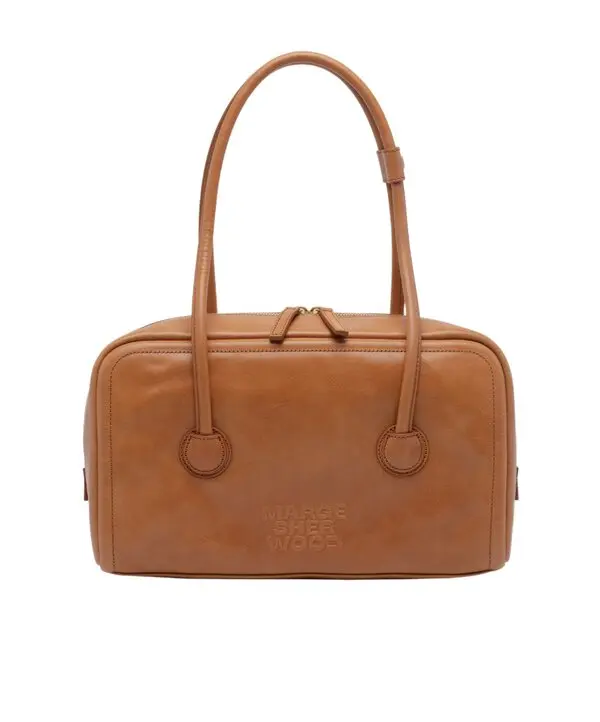 MARGESHERWOOD Boston Small Shoulder Bag - Brown