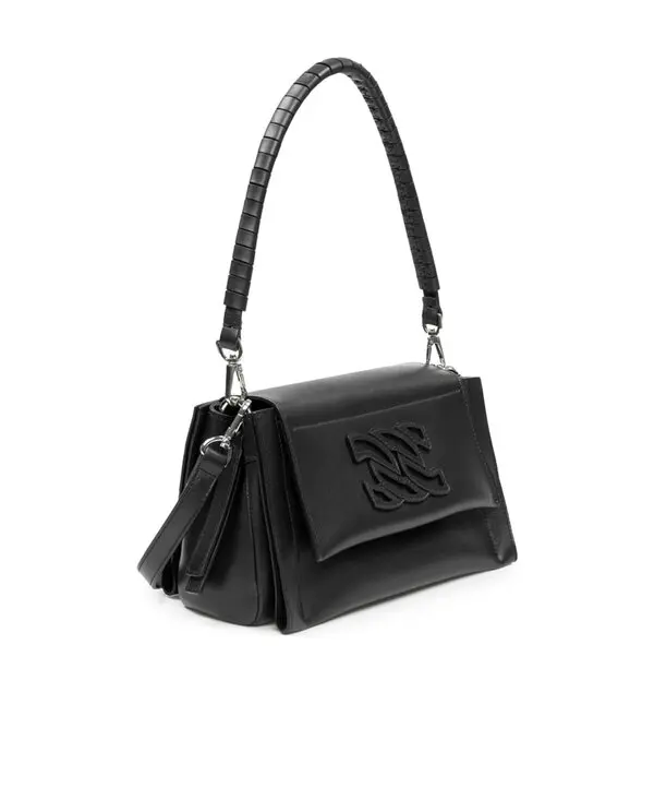 Casadei Logo Embossed Shoulder Bag